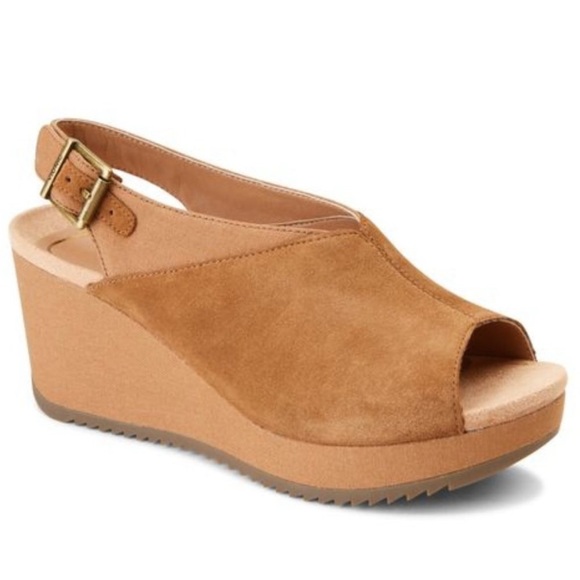 Vionic | Shoes | Vionic Trixie Wedge Platform Slingback Sandals Size 8 ...